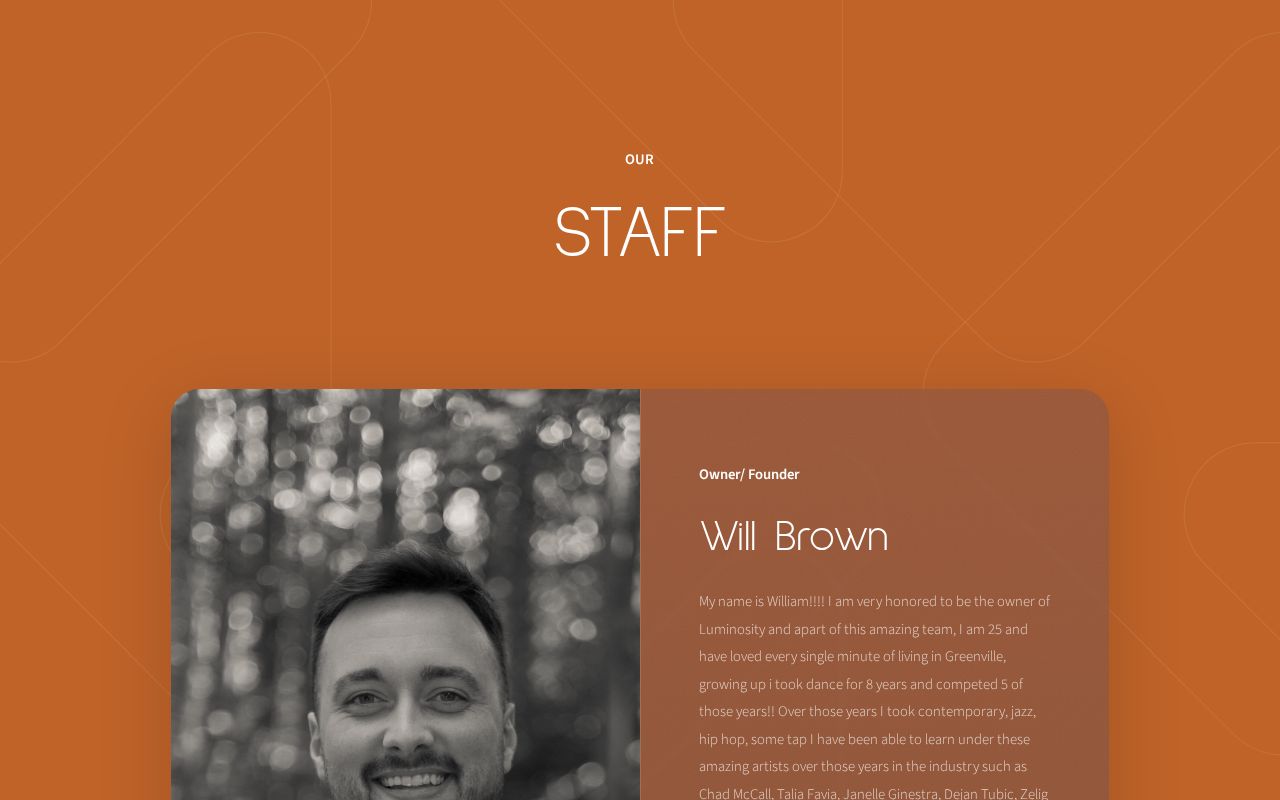Staff Page